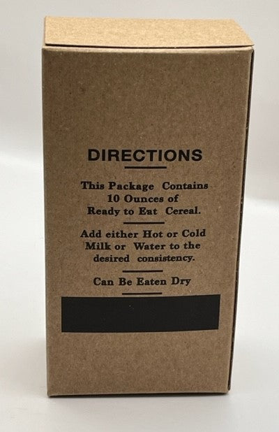 10 in 1 Ready to Eat Cereal Box| Frontline Rations