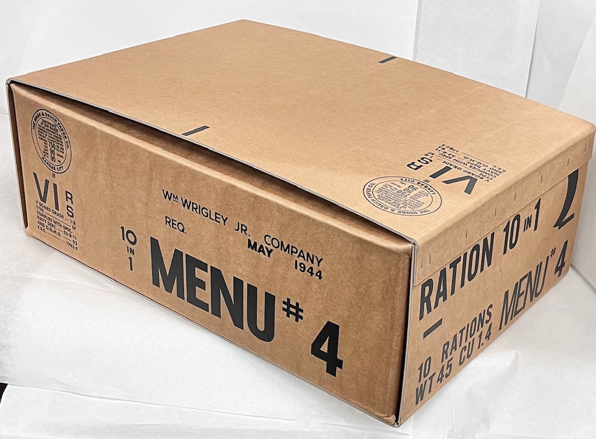 10 in 1 Main Carton with Outer Sleeve Menu #4| Frontline Rations