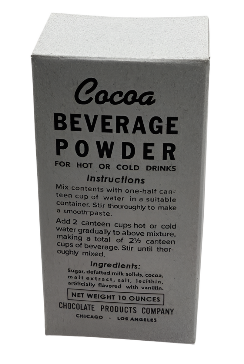 10 in 1 Cocoa Beverage Powder Box| Frontline Rations