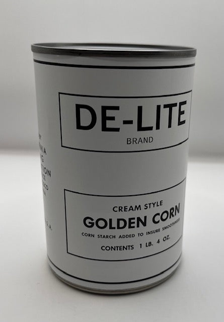 De-Lite Golden Corn Creamed Style Label| Frontline Rations