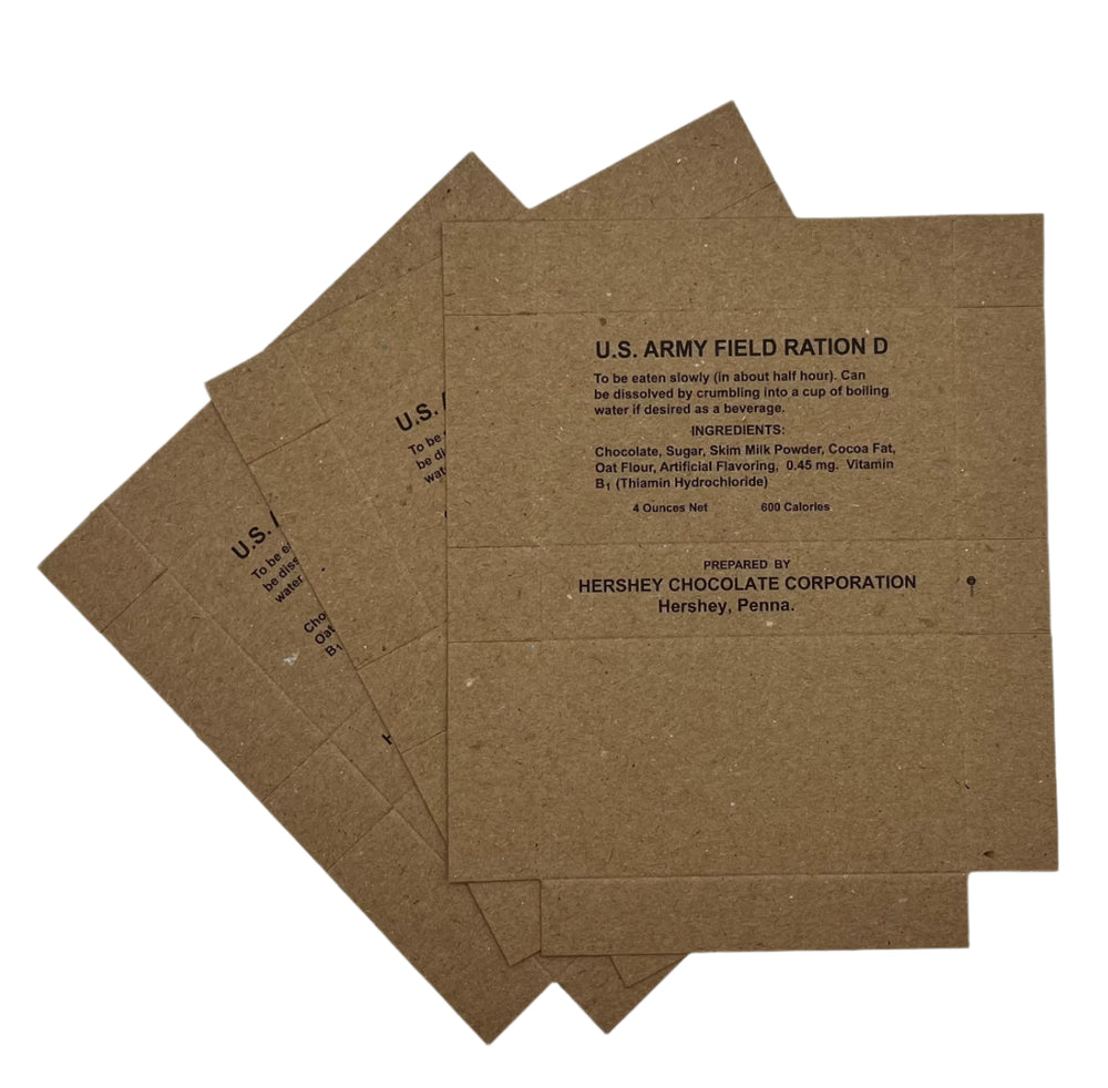 D Ration Boxes 4oz. (3 boxes)| Frontline Rations