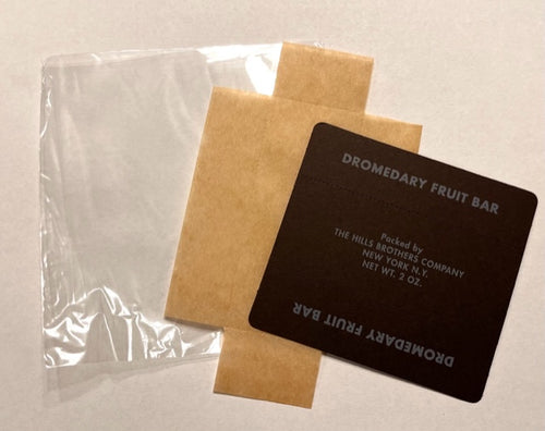 K Ration Dromedary Fruit Bar Packaging| Frontline Rations