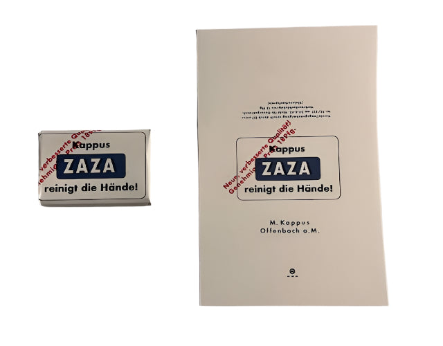WW2 German ZAZA soap wrapper| Frontline Rations