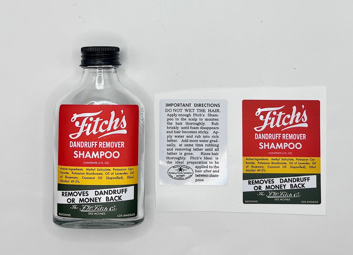 Fitch's Shampoo Bottle| Frontline Rations