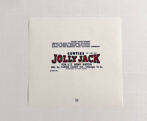 Jolly Jack Candy Wrapper| Frontline Rations