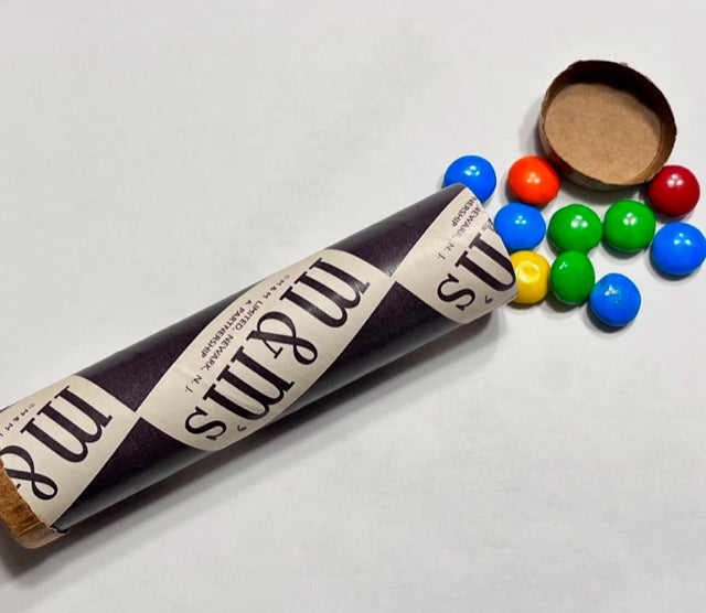 M & M's Tube (Refillable)| Frontline Rations