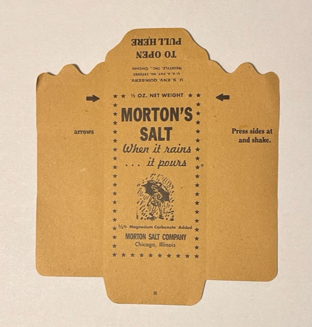 Mortons 1/2 ounce salt packet (10 in 1)| Frontline Rations
