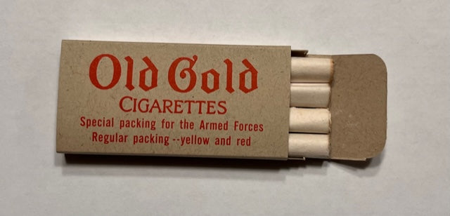 K Ration Cigarette Pack Old Gold| Frontline Rations