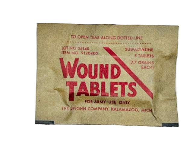 U.S. Army Wound Tablet Packet| Frontline Rations