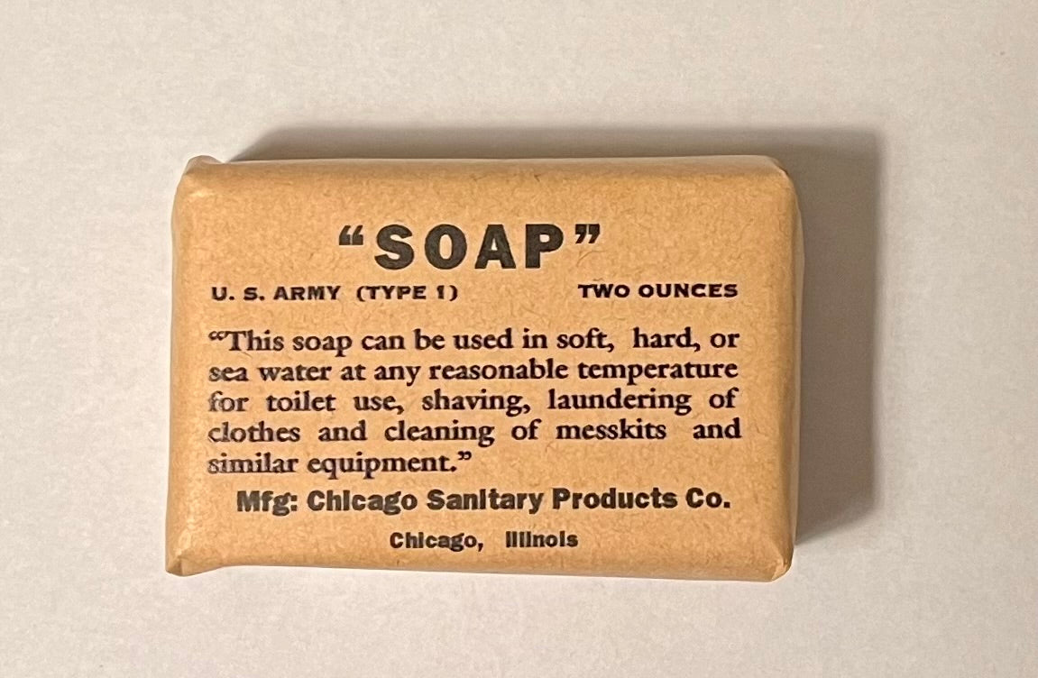 2 Ounce Soap Wrapper| Frontline Rations