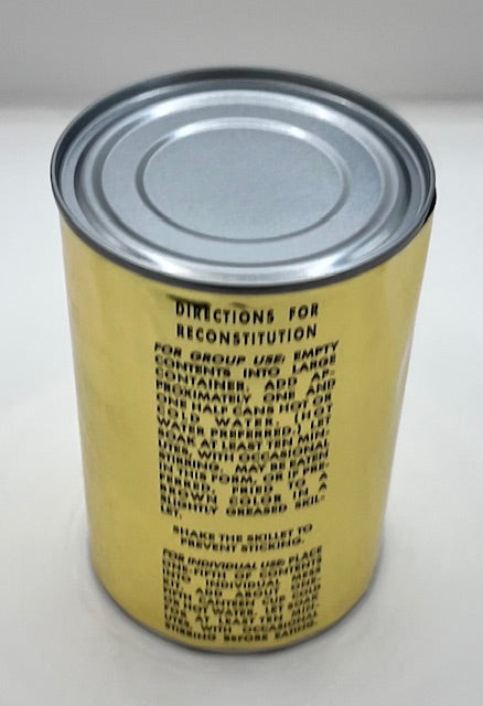 Dehydrated Meat and Rice Label| Frontline Rations