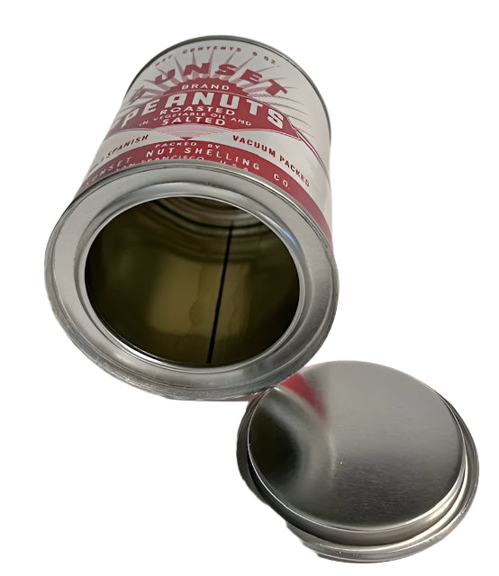 8 oz Peanuts Can (Refillable)| Frontline Rations