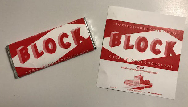 Block Chocolate Wrapper| Frontline Rations