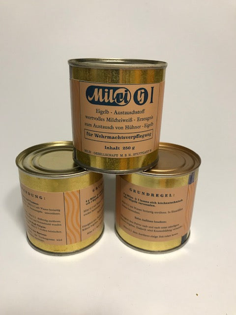 WW2 Wehrmacht Milei G Ration Can (Single Can) Refillable| Frontline Rations