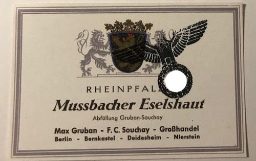 WW2 German Wine Bottle Labels| Frontline Rations
