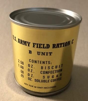 C Ration Can B Unit (Single Can) Reusable| Frontline Rations