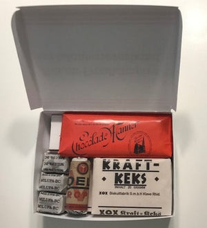WW2 German Assault Ration Box with inner wrappers| Frontline Rations