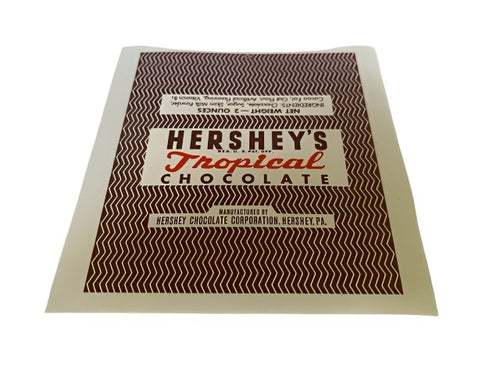 Hershey's 2 Ounce Tropical Chocolate Bar Wrapper| Frontline Rations
