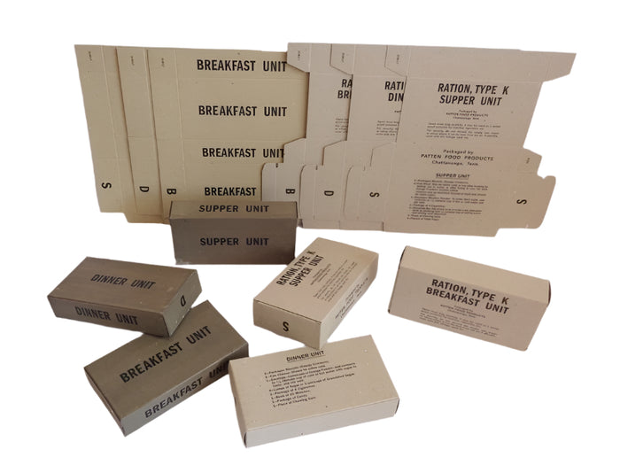 K Ration Boxes| Frontline Rations